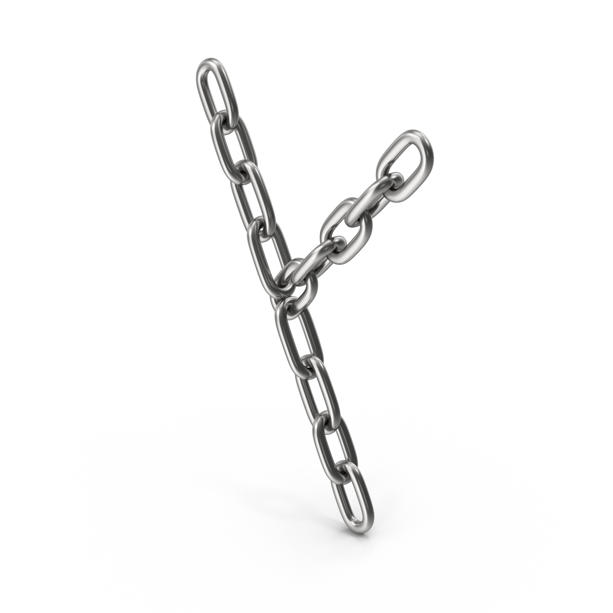 modelo 3d Letra de cadena Y - TurboSquid 2024728