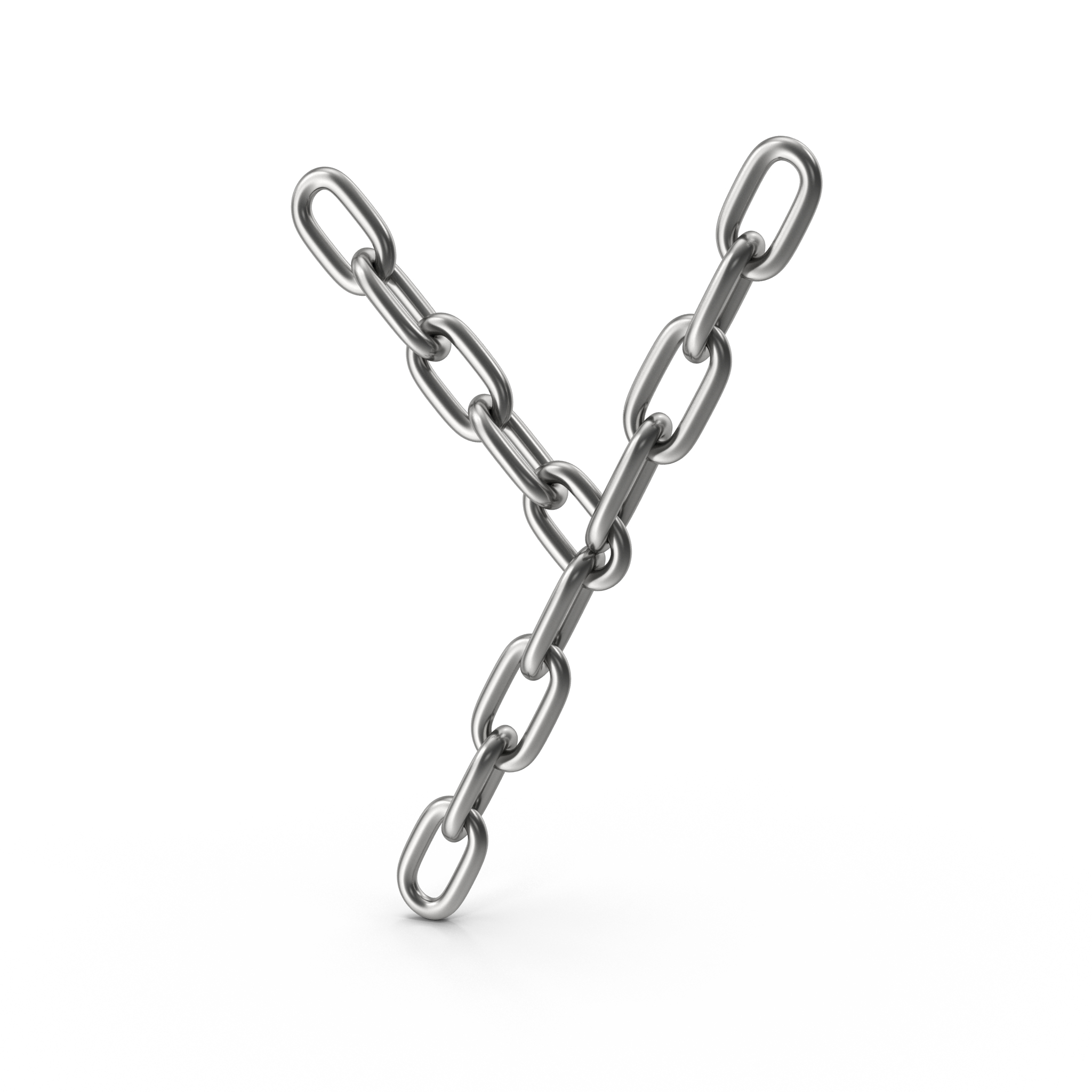 modelo 3d Letra de cadena Y - TurboSquid 2024728