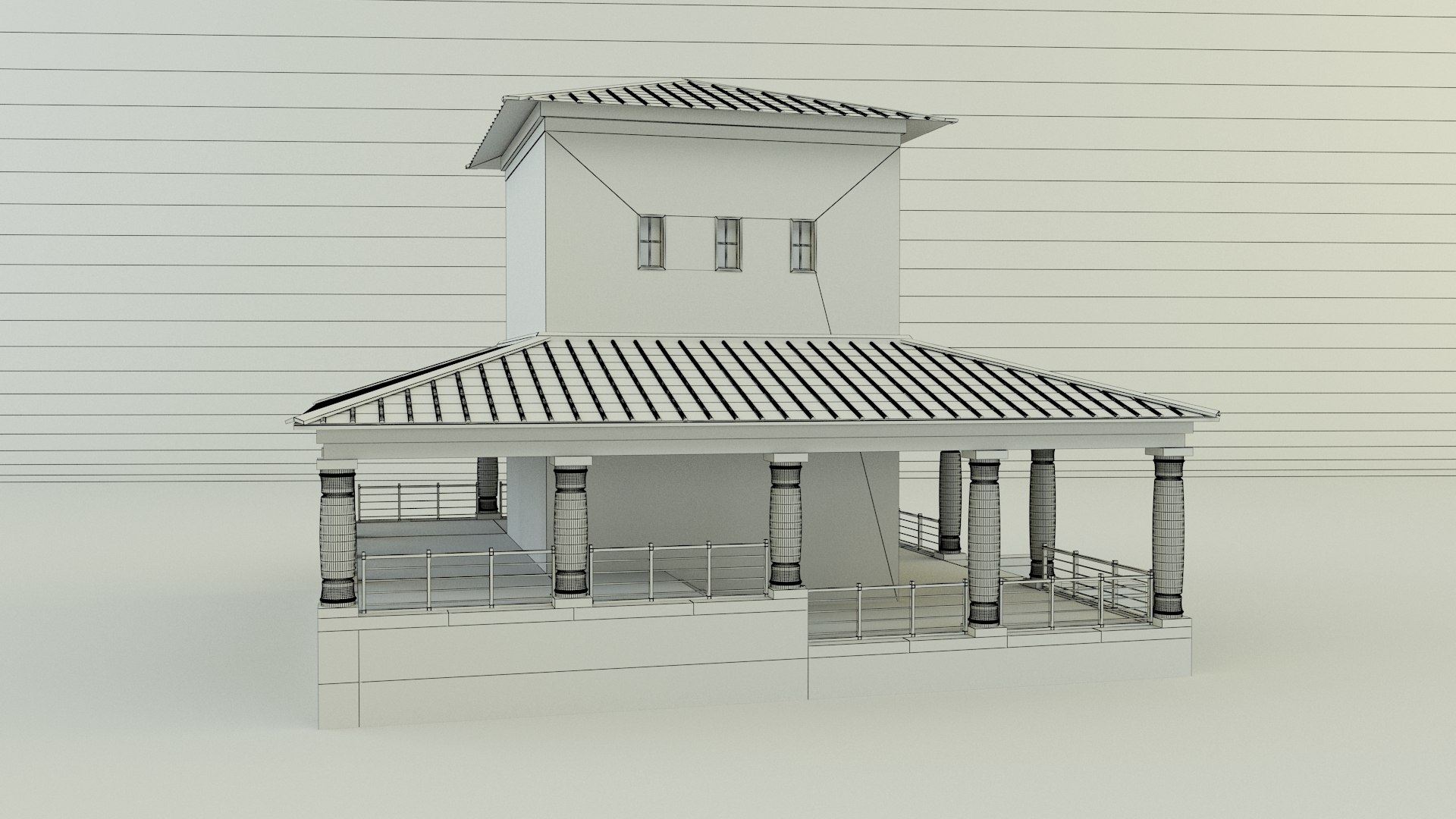 3D Model Gallo Roman Temple Of Mars Caturix - TurboSquid 2367899