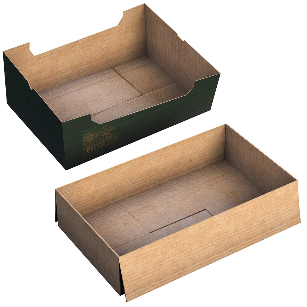 3D Box Set LOW POLY Model - TurboSquid 1856643