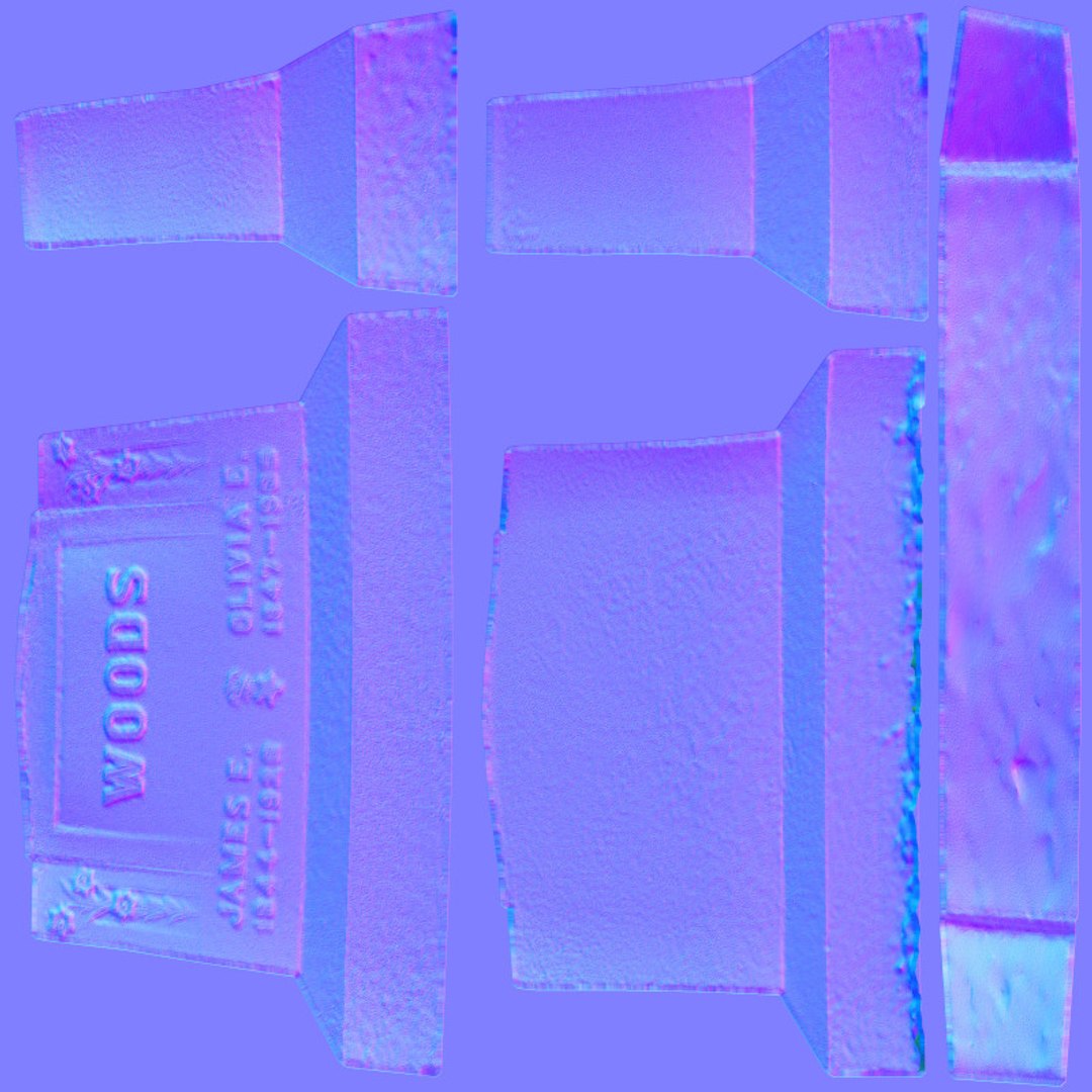 Gravestone Model - TurboSquid 1756254