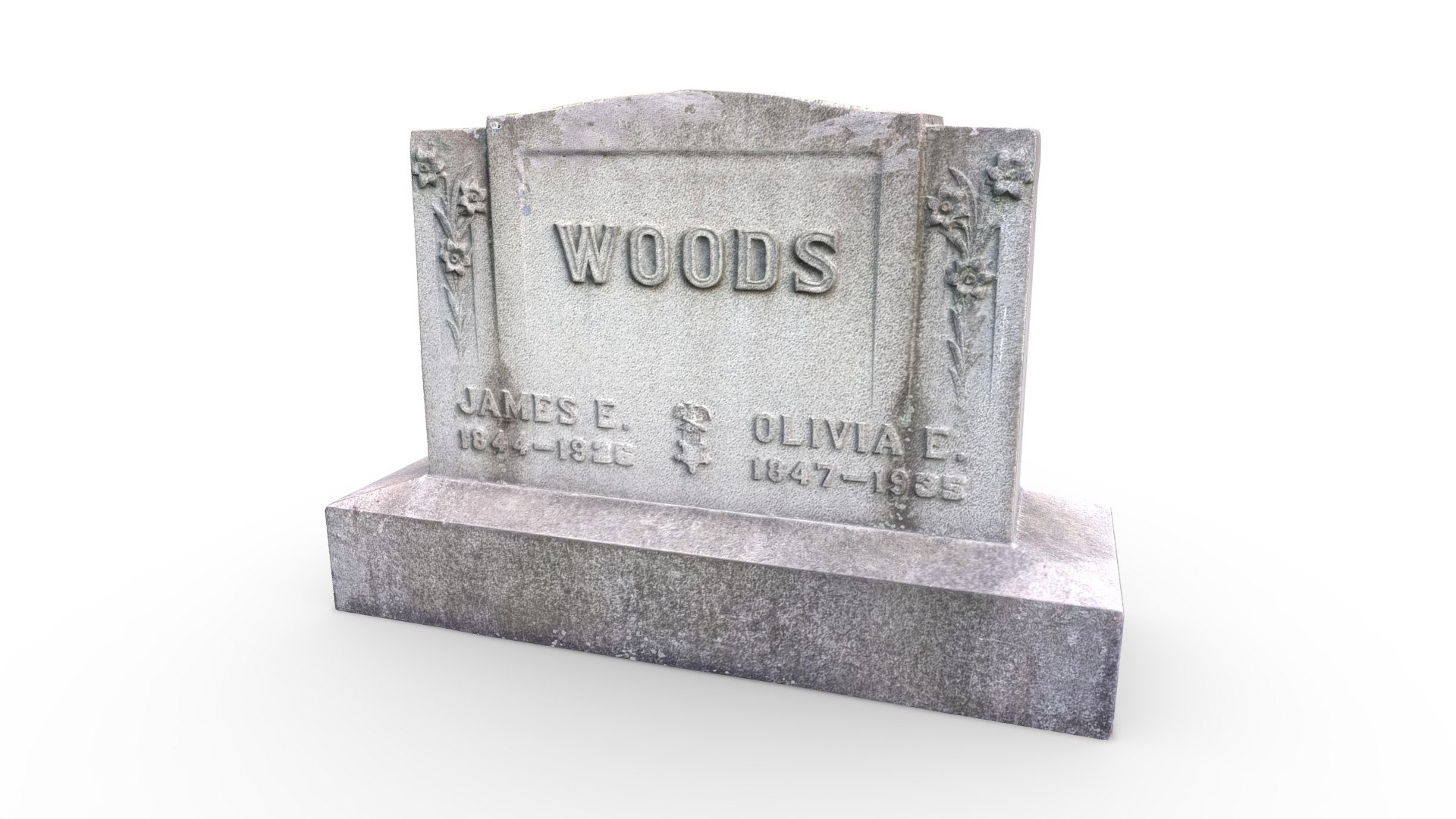 Gravestone Model - TurboSquid 1756254