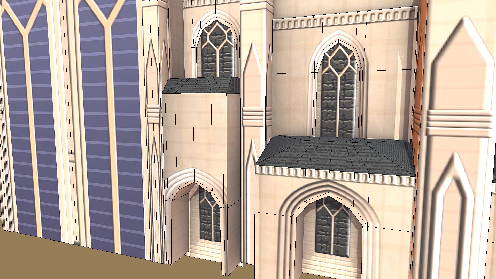 Christian Church 3D Model - TurboSquid 1626584