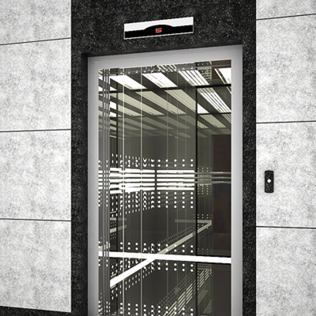3d Building Elevator Model