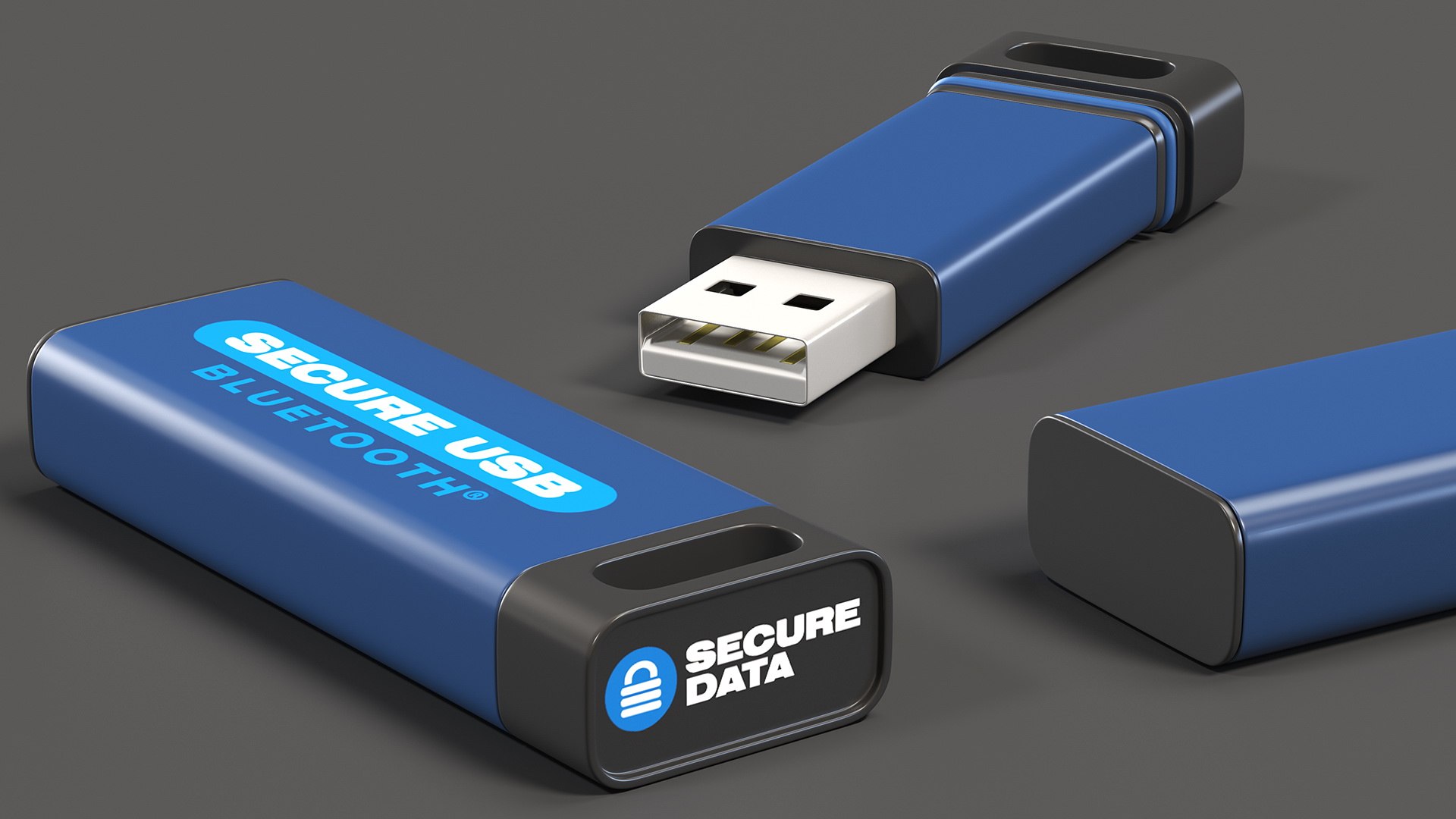 Portable Encrypted Data Storage 32GB 3D Model - TurboSquid 1967995
