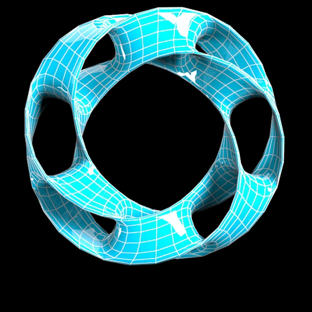 Wavy Ring 3D Model - TurboSquid 1349519