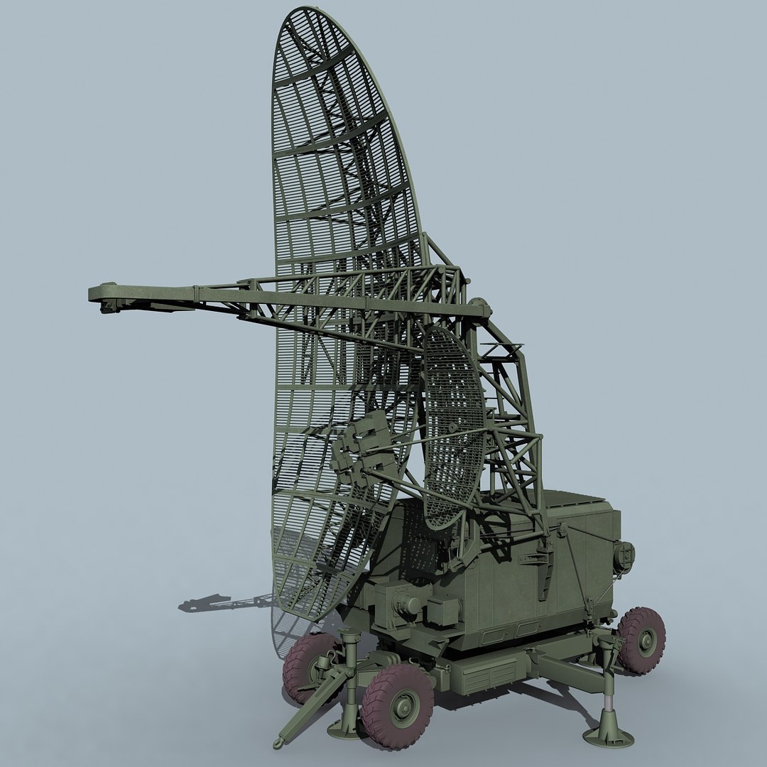 Odd Pair Radar 3d Model