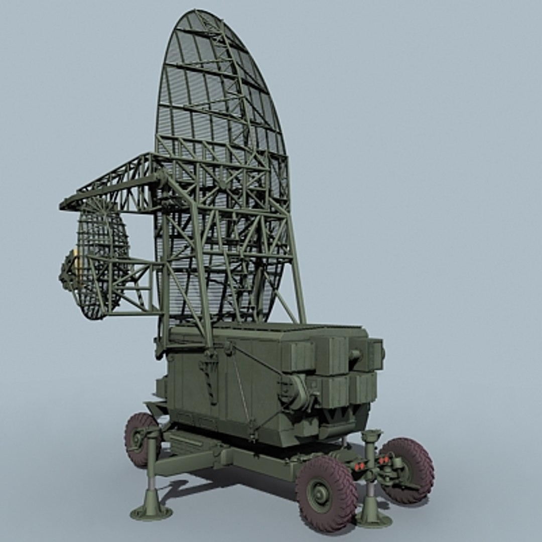 Odd Pair Radar 3d Model