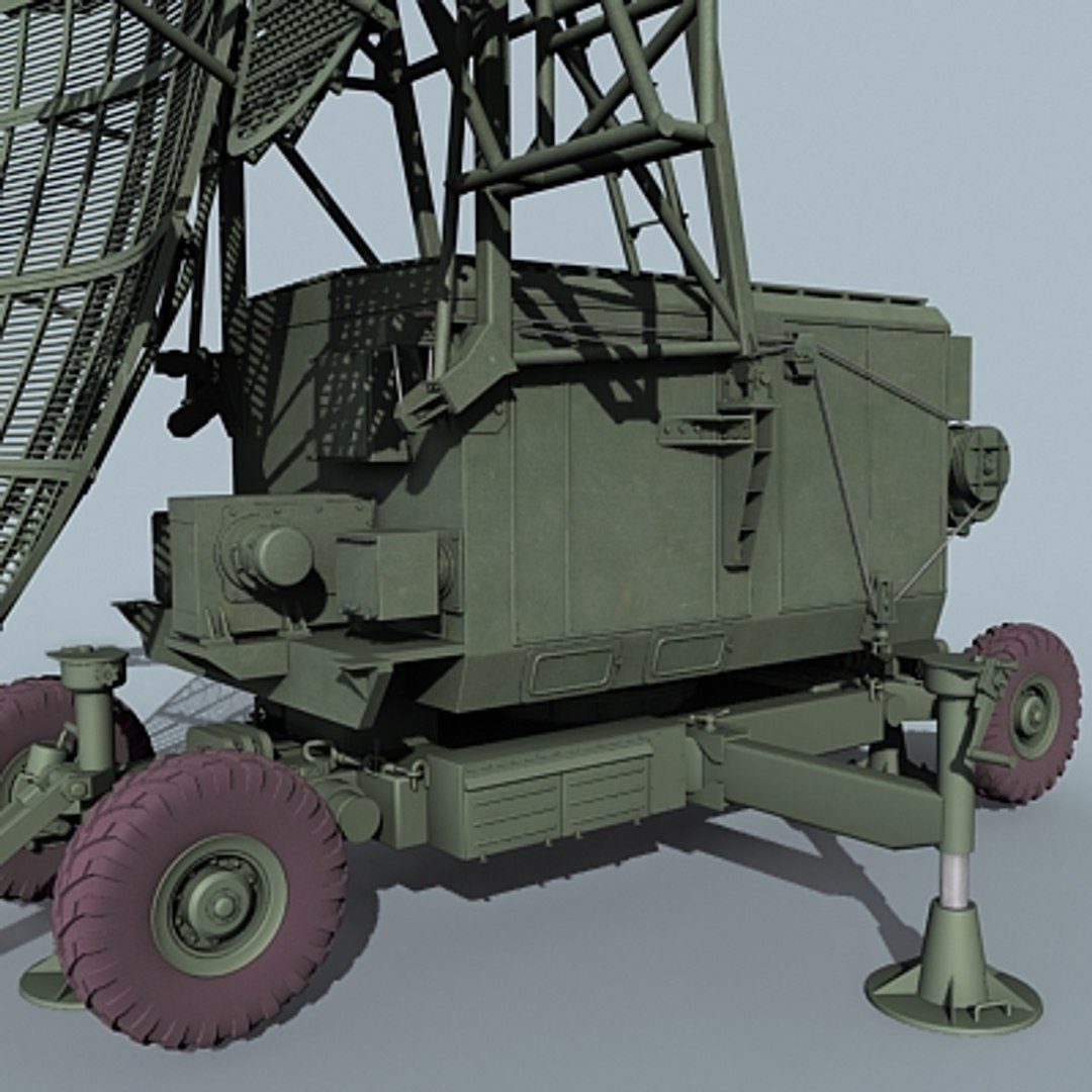 Odd Pair Radar 3d Model