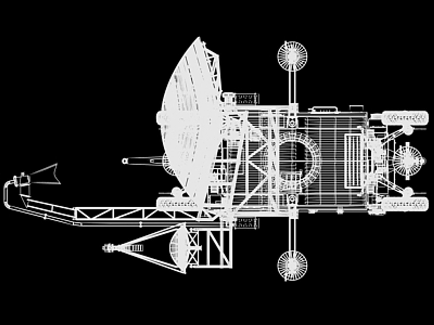 Odd Pair Radar 3d Model