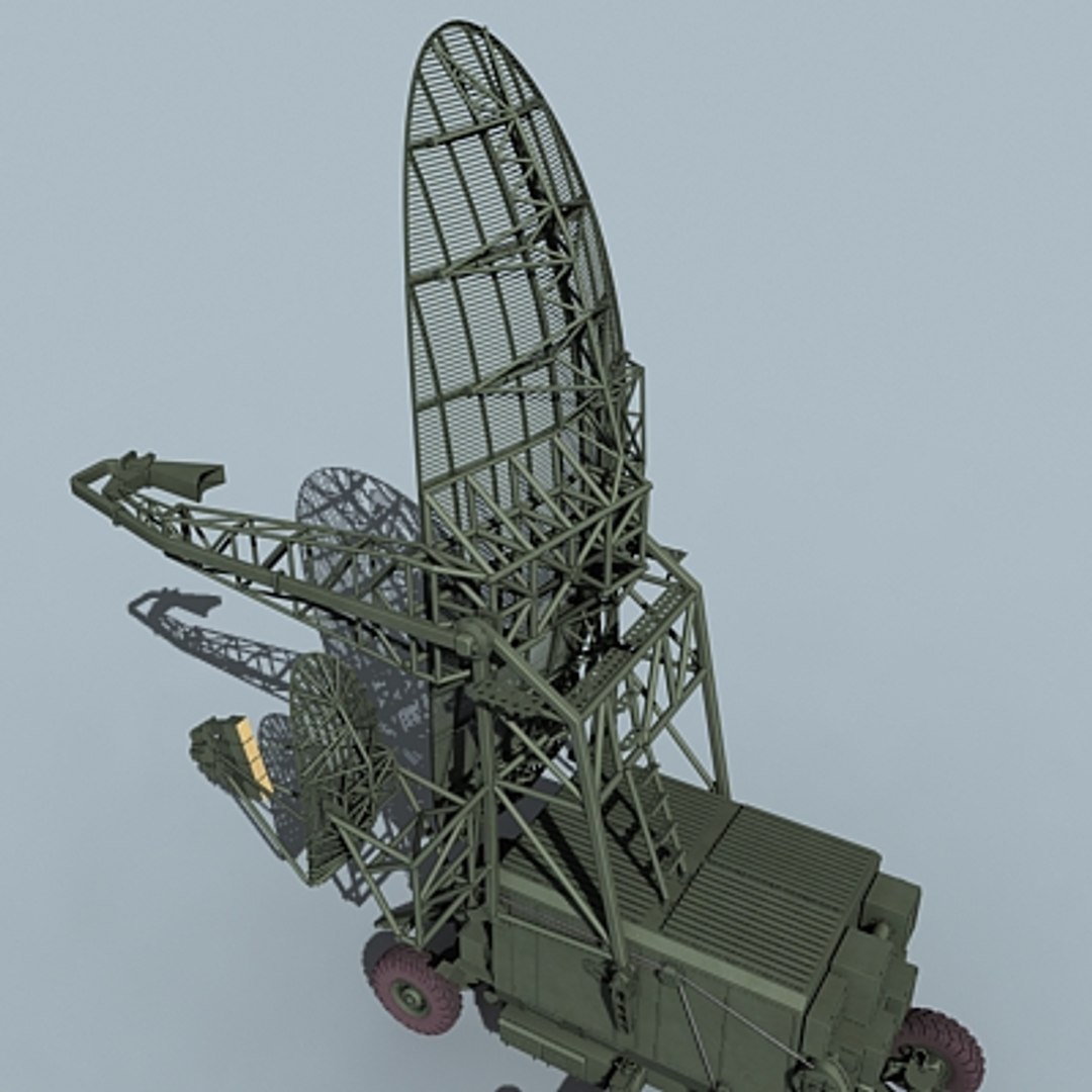 Odd Pair Radar 3d Model