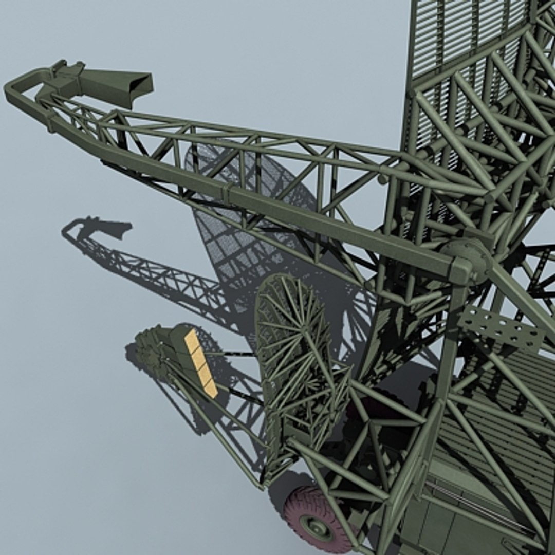 Odd Pair Radar 3d Model