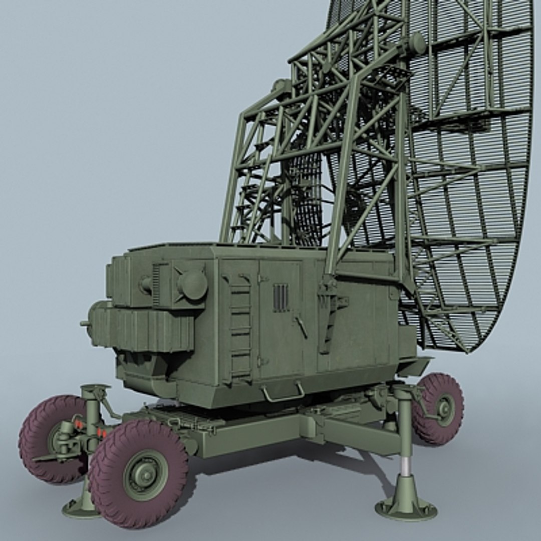 Odd Pair Radar 3d Model