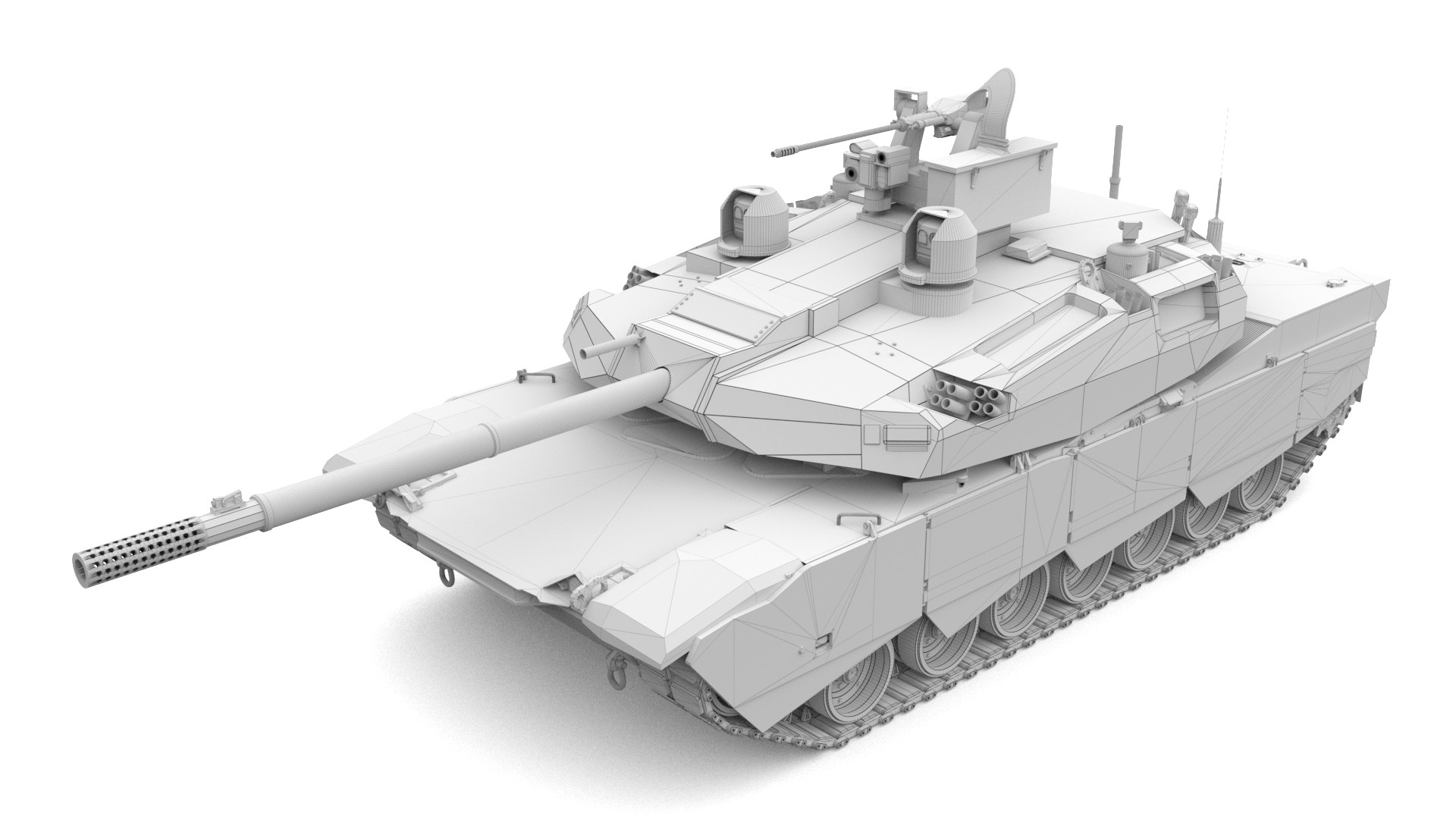 Free 3D M1AX AbramsX Model - TurboSquid 2072888