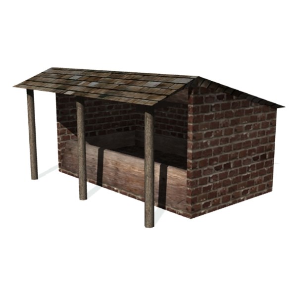 historical soaking vat 3ds