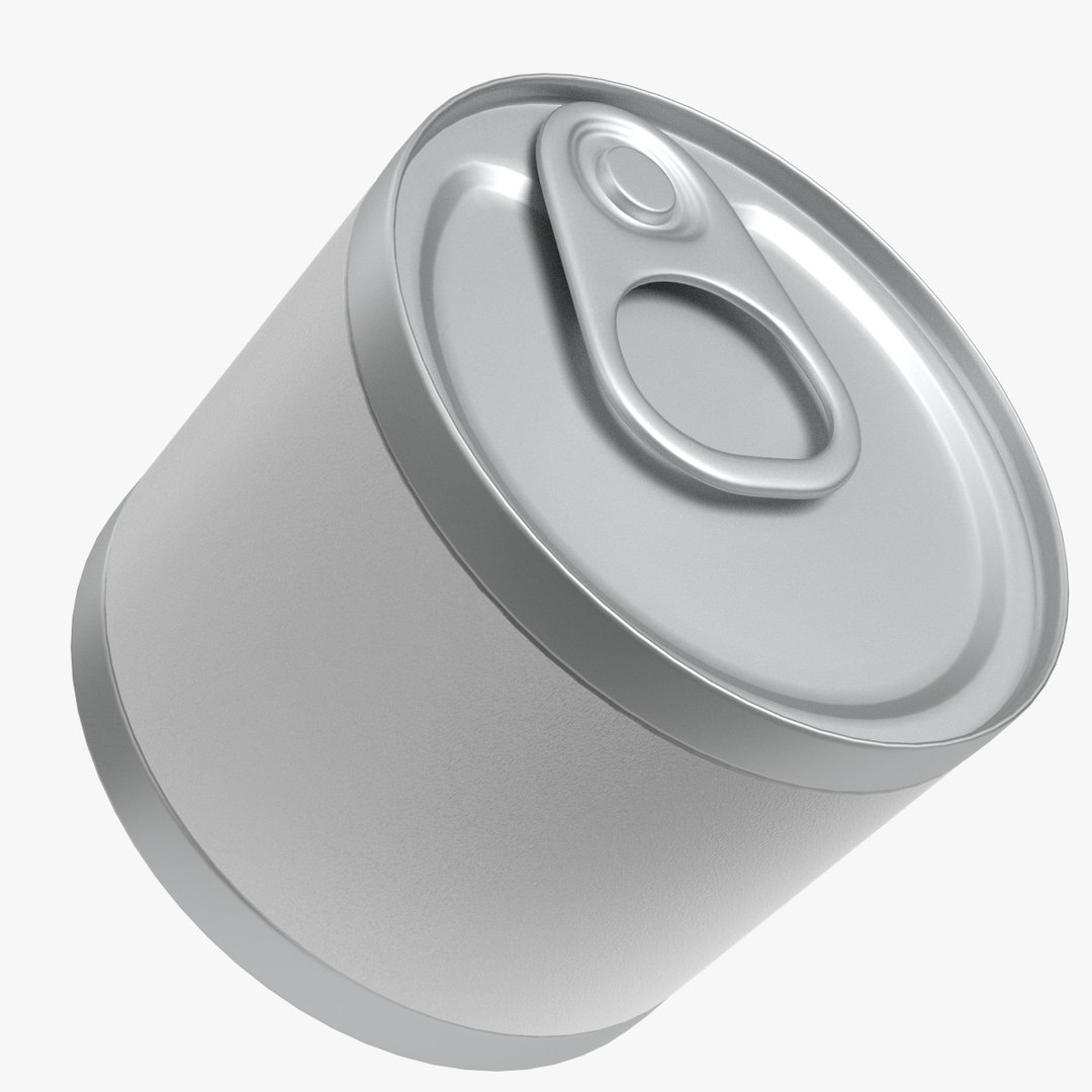 3D Small food can - TurboSquid 1880558