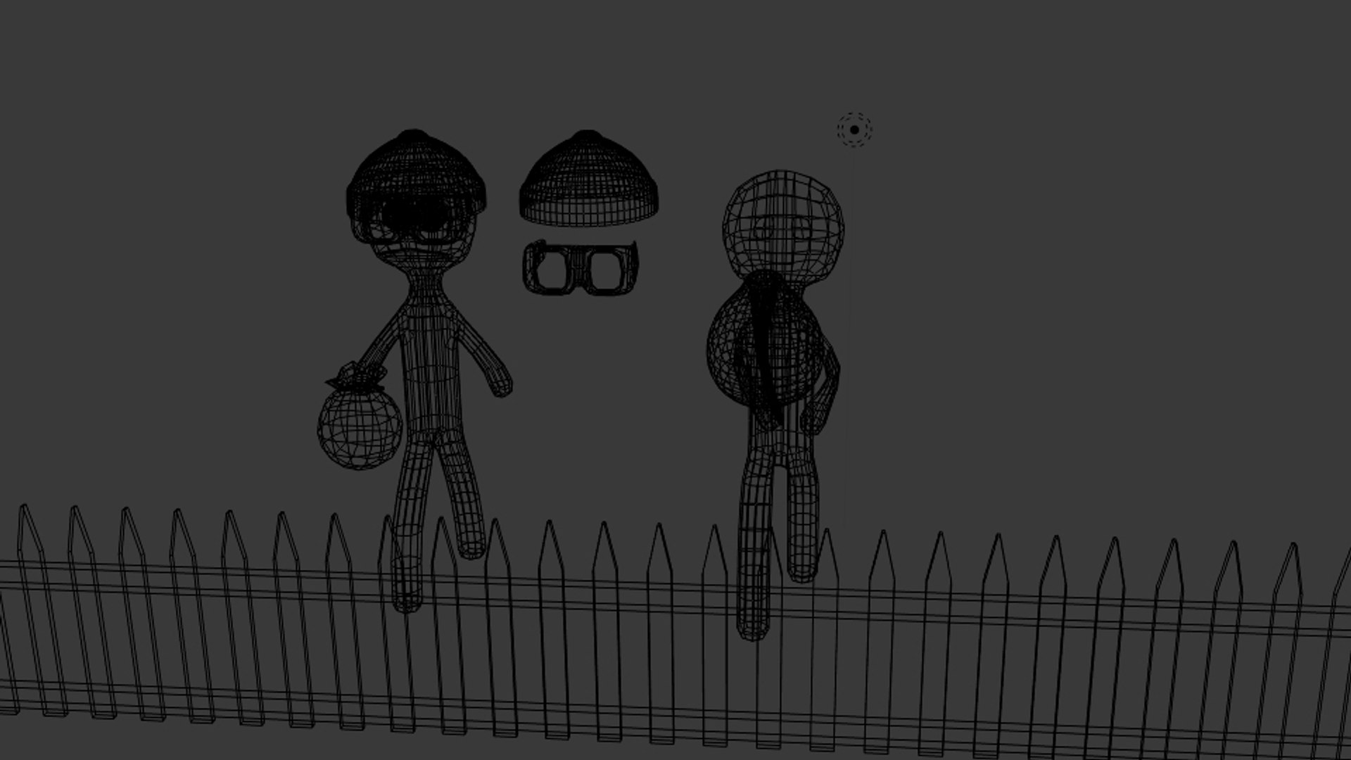 Burglar Stickman 3D Model - TurboSquid 1289772