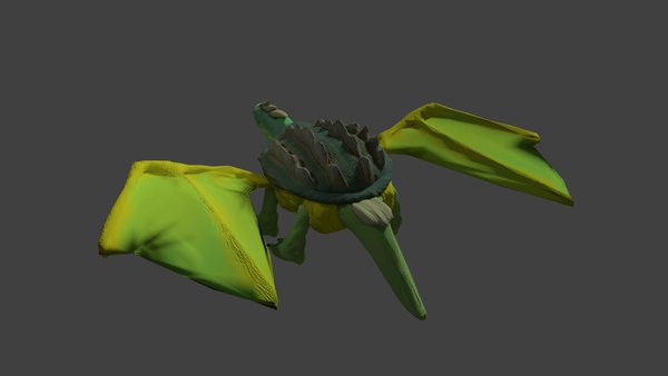 Turtle dragon model - TurboSquid 1353723
