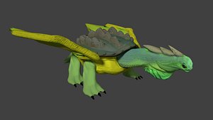 Free Rigged Dragon 3D Models For Download | TurboSquid