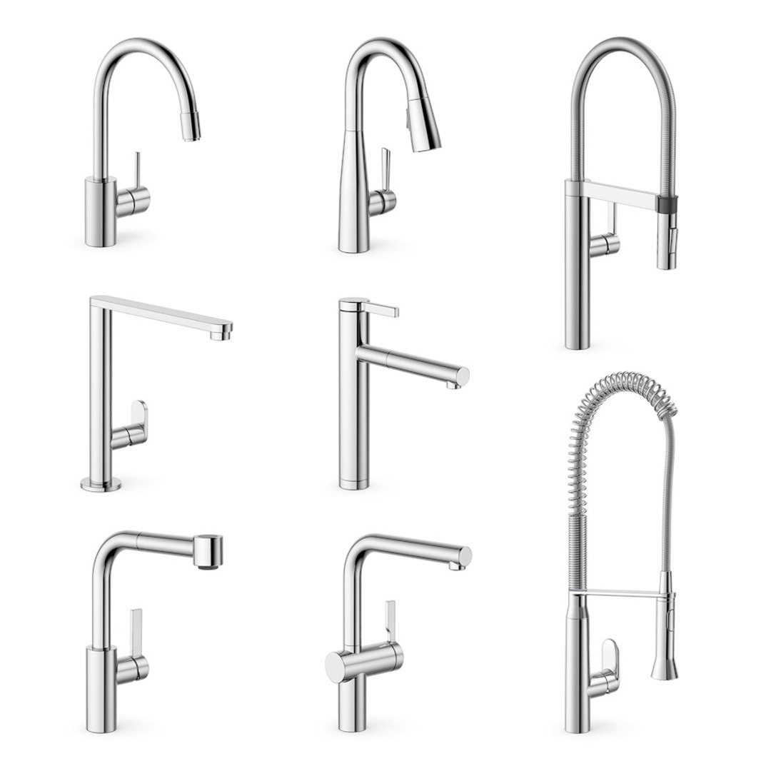 Modern Taps Set Model - TurboSquid 1421078