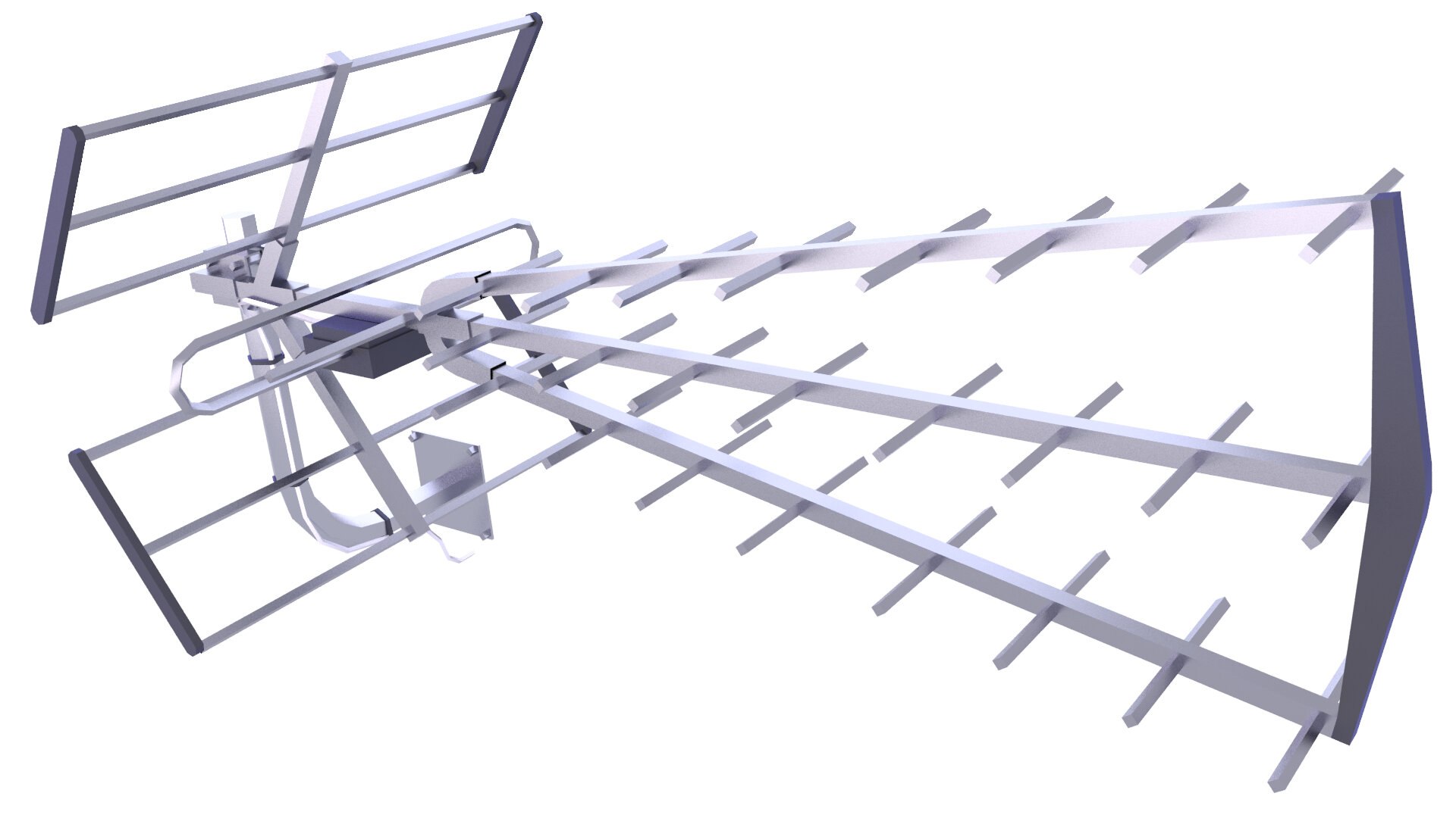 VHF Antenna Low 53 3D - TurboSquid 2257416