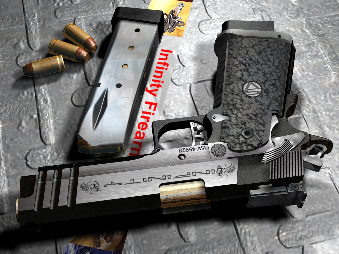 Maya Infinity 1911 Ipsc Pistol Weapons