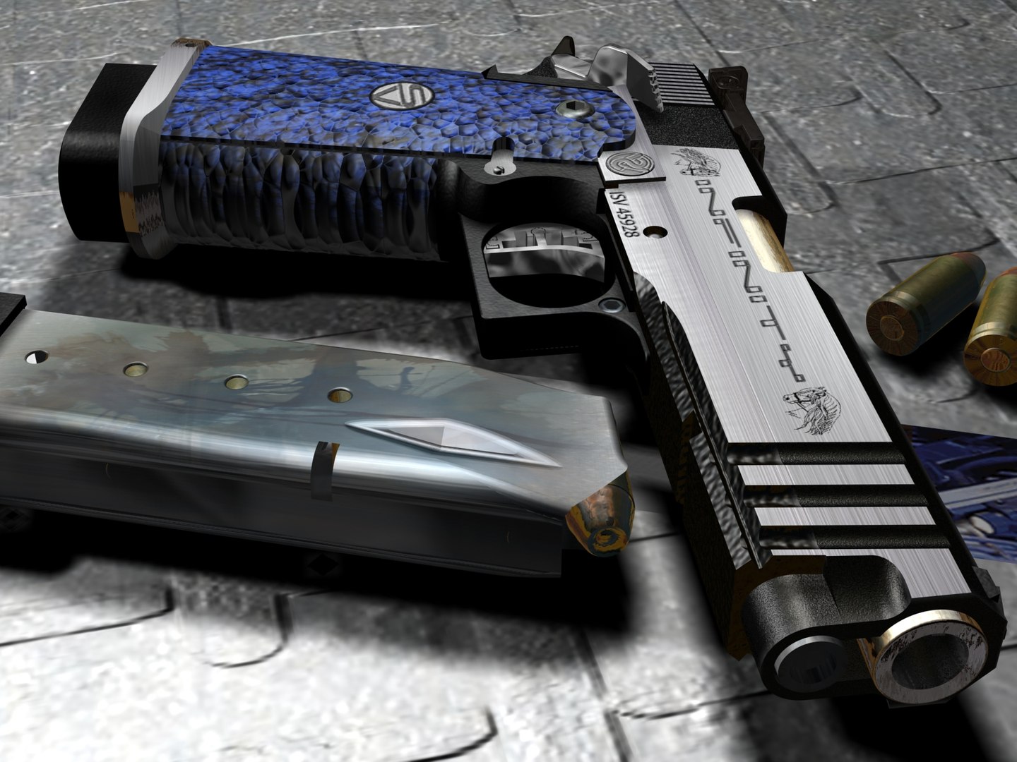 Maya Infinity 1911 Ipsc Pistol Weapons