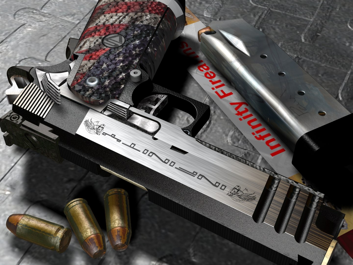 Maya Infinity 1911 Ipsc Pistol Weapons