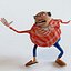 3d Model Rigged Animation Modelled