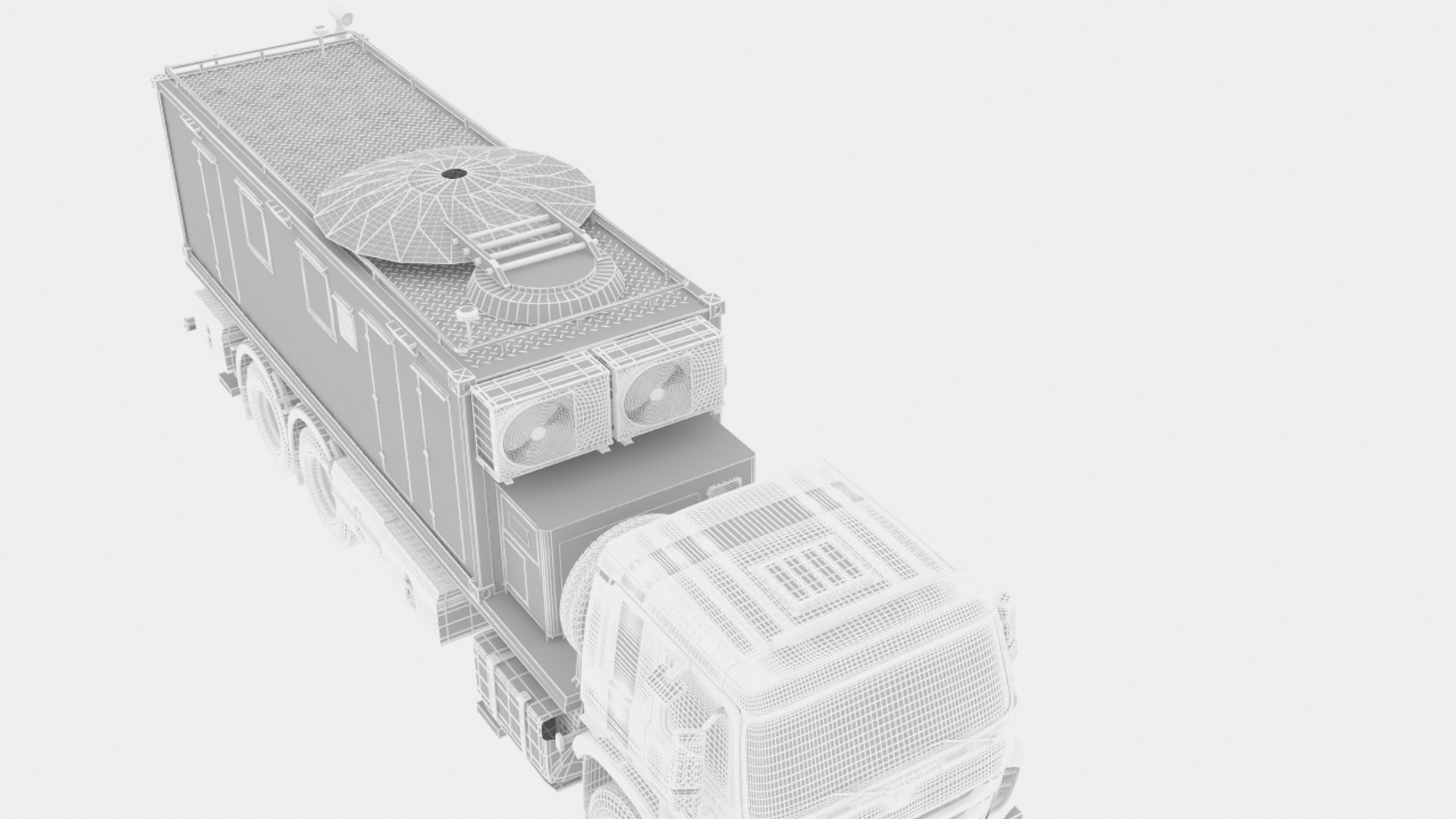 Command Vehicle 3D - TurboSquid 2123441