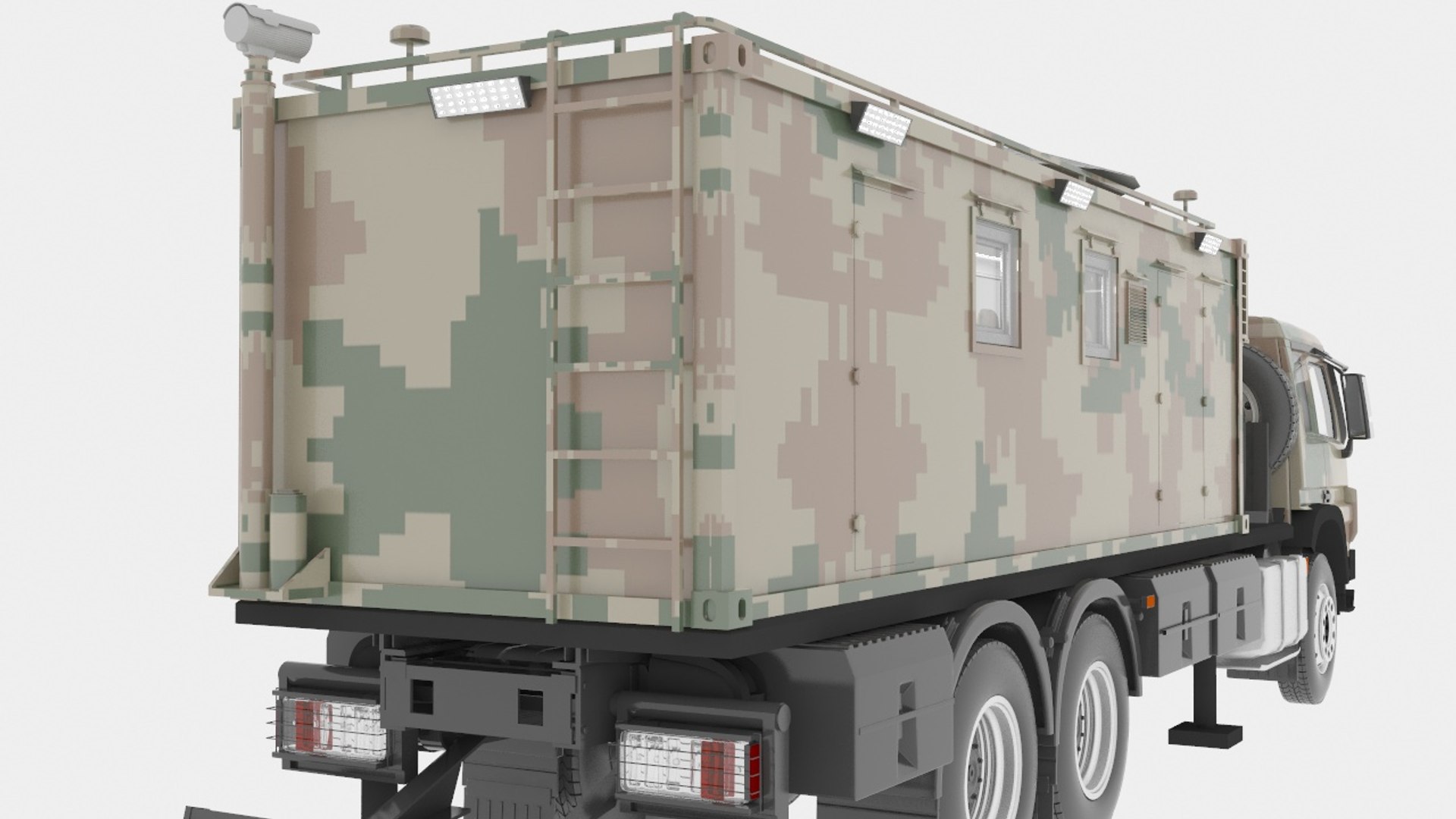 Command Vehicle 3D - TurboSquid 2123441