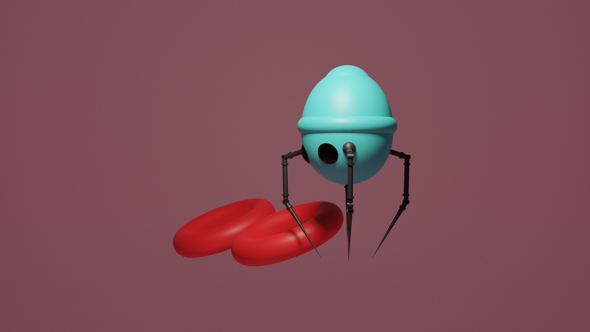 Nanobot Blood 3D Model - TurboSquid 1668862