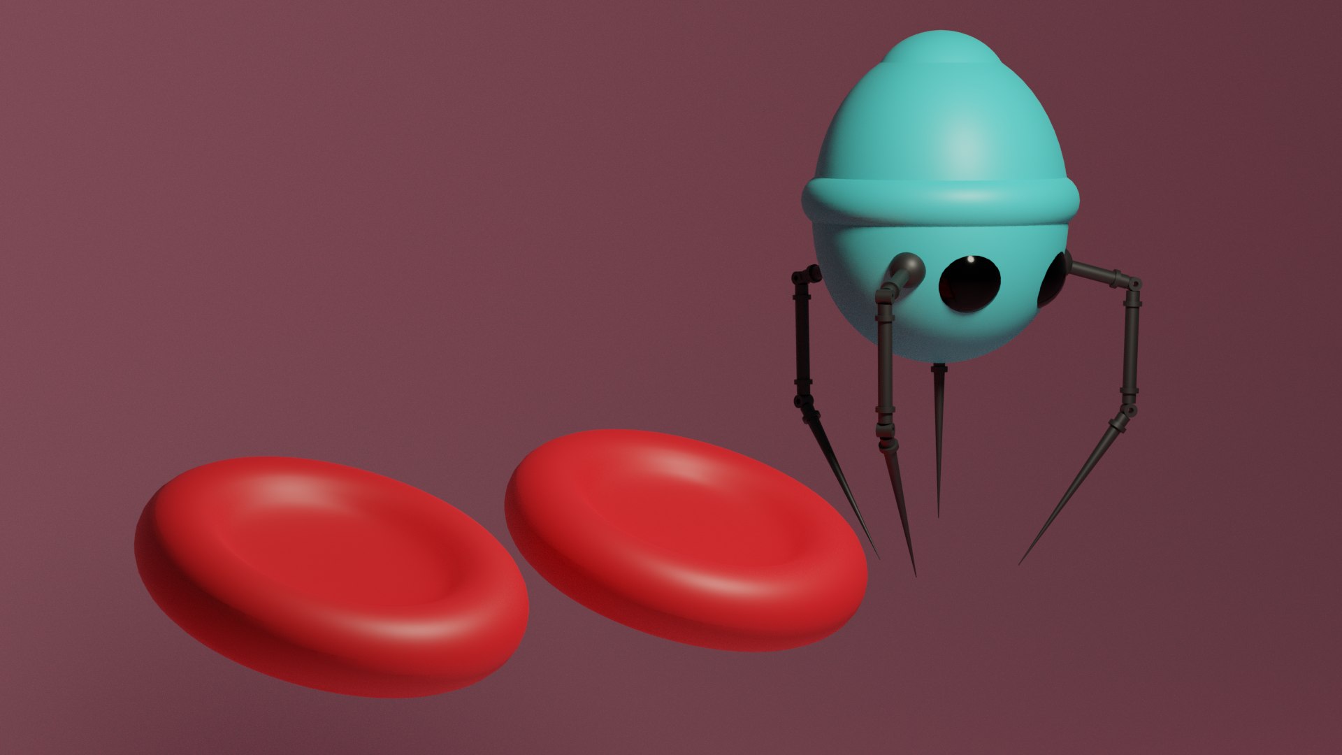 Nanobot Blood 3D Model - TurboSquid 1668862