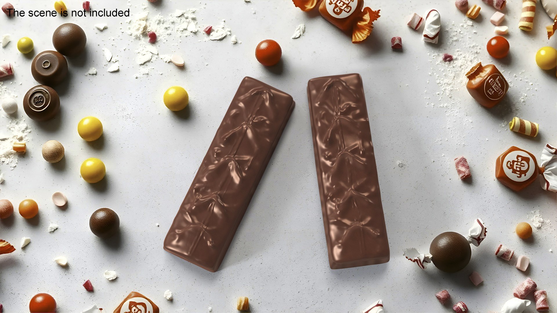 Realistic Candy Bar 3D Model - TurboSquid 2279759