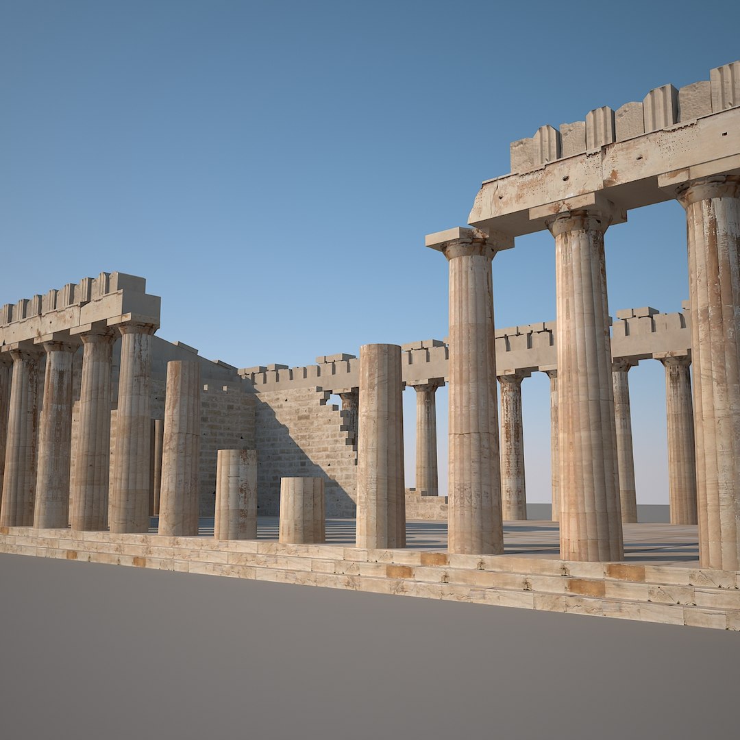 3d Parthenon Model