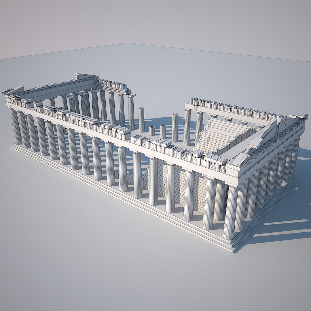 3d Parthenon Model