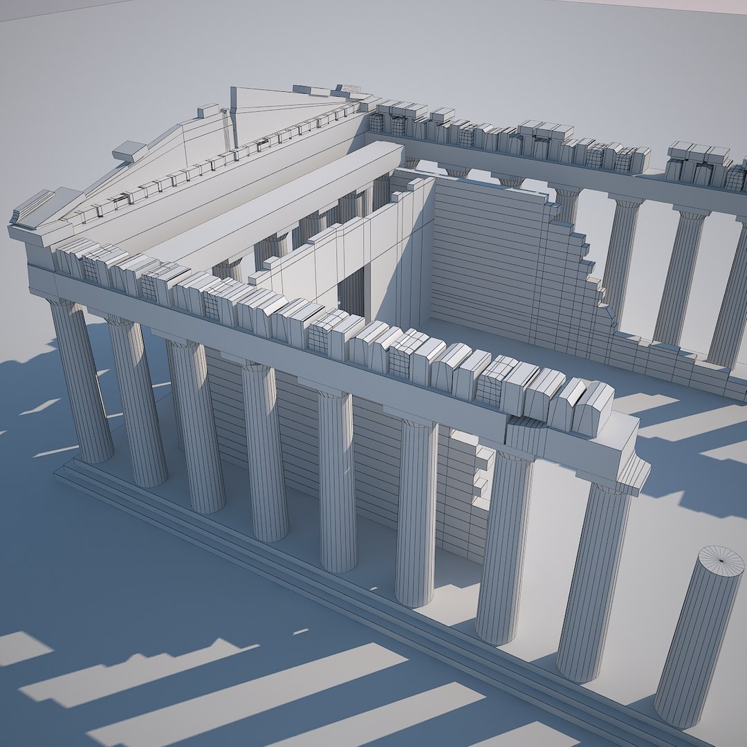 3d Parthenon Model