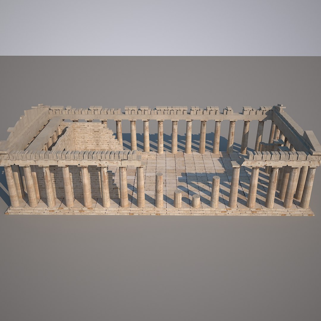 3d Parthenon Model