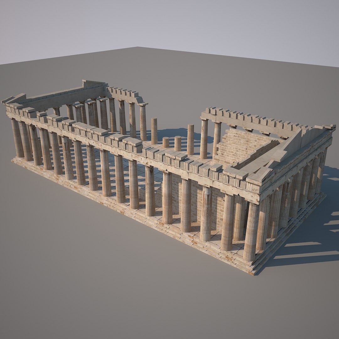 3d Parthenon Model