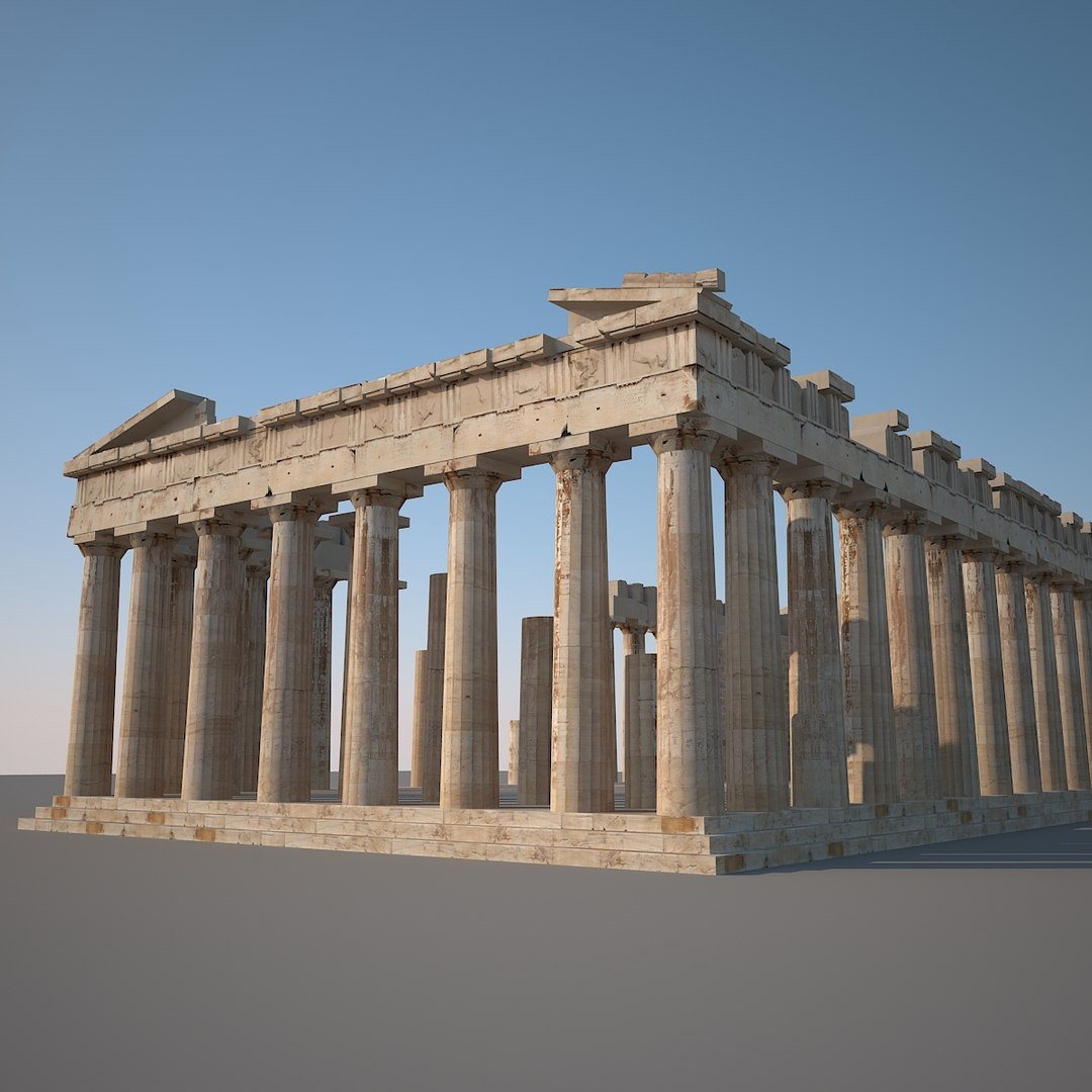 3d Parthenon Model