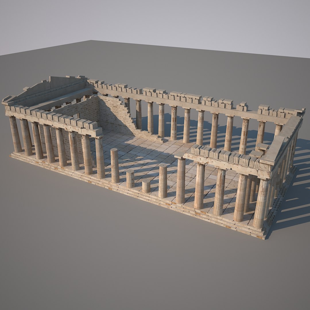 3d Parthenon Model
