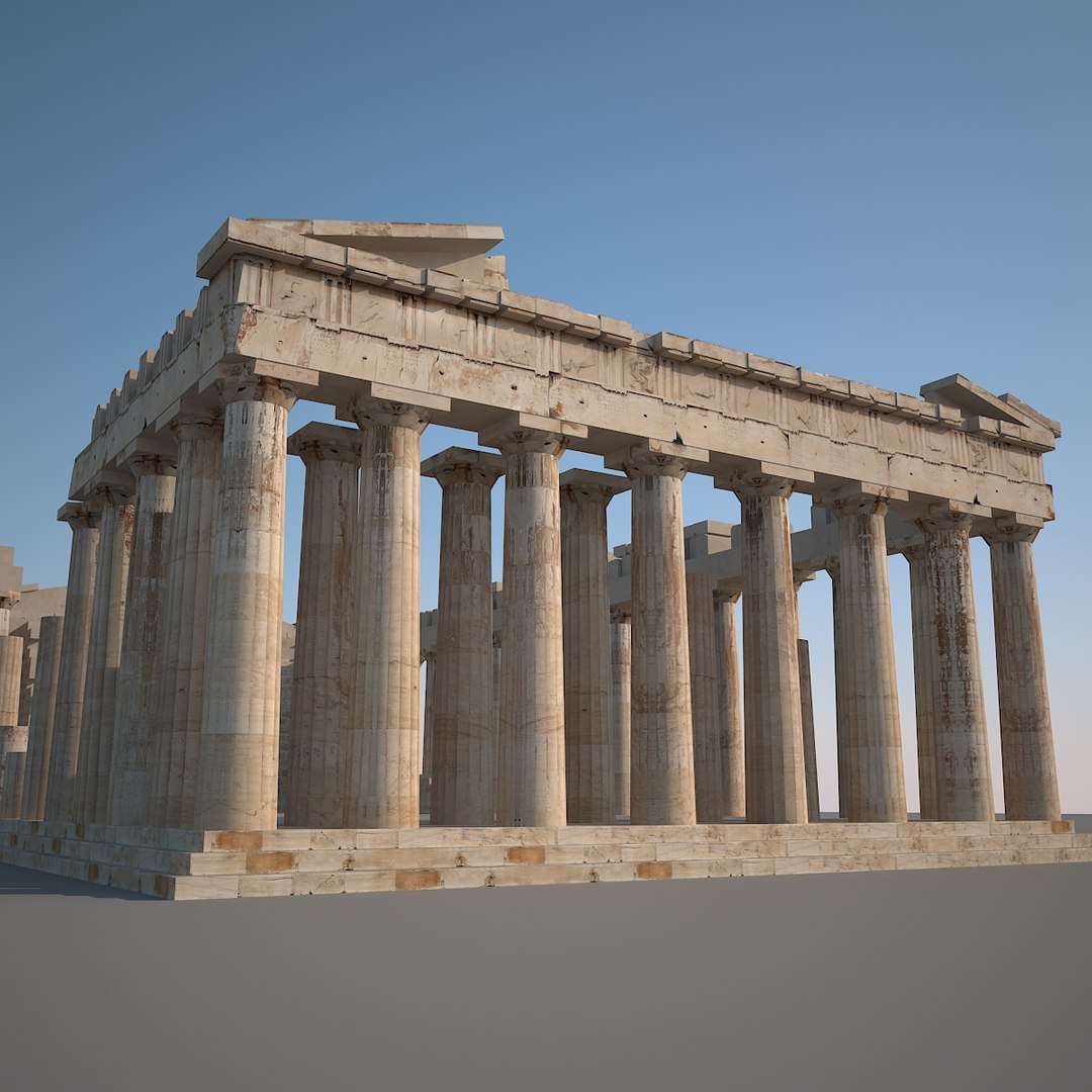 3d Parthenon Model