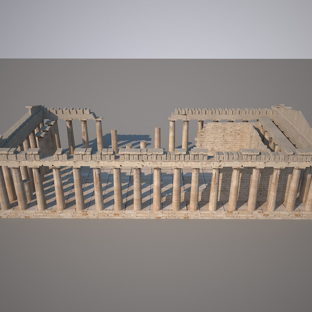3d Parthenon Model