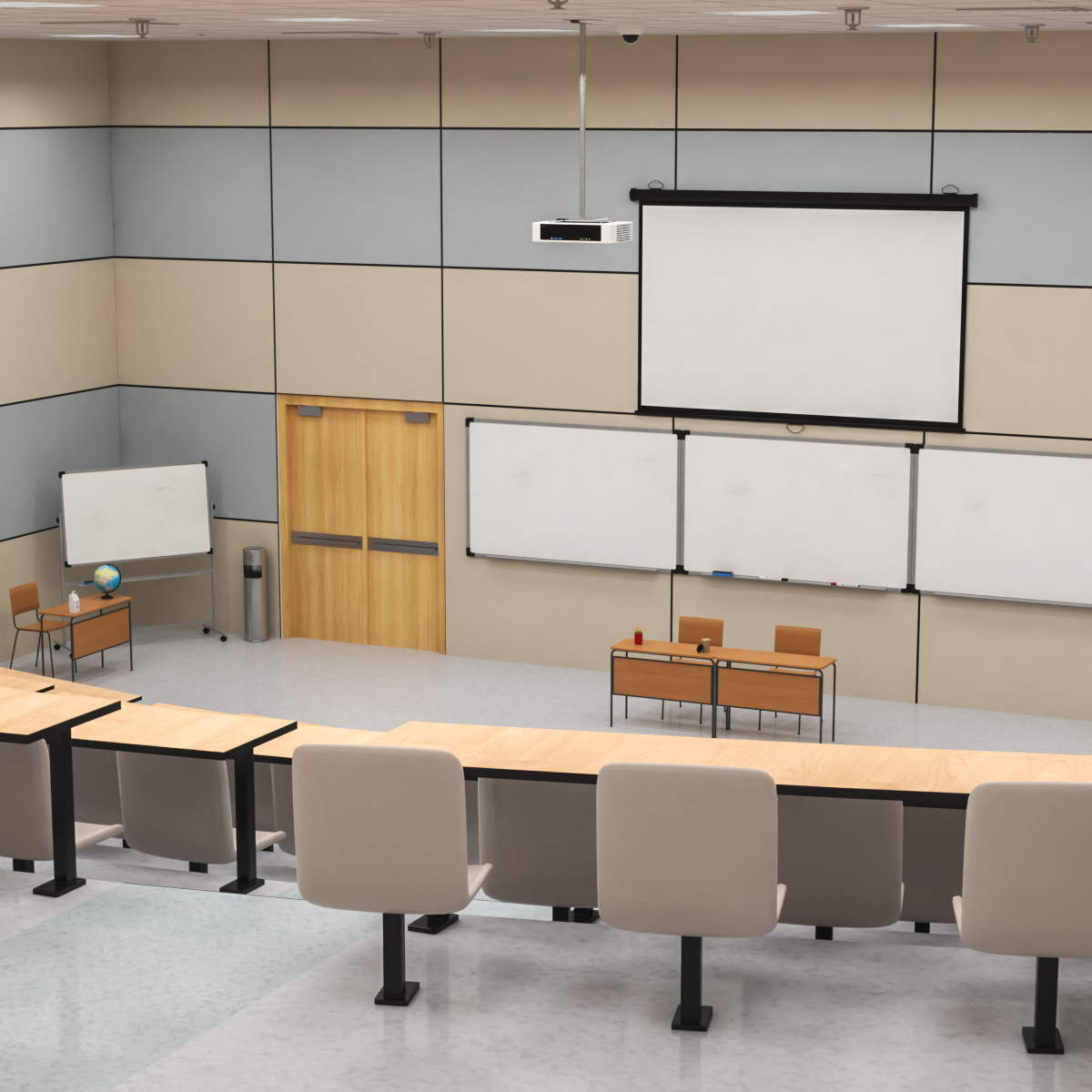 Lecture Hall 3D model - TurboSquid 1770238