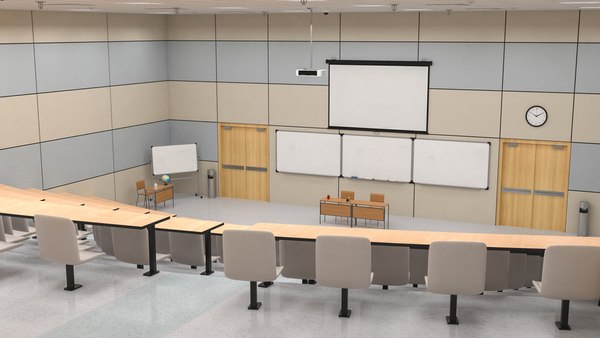 Lecture Hall 3D model - TurboSquid 1770238