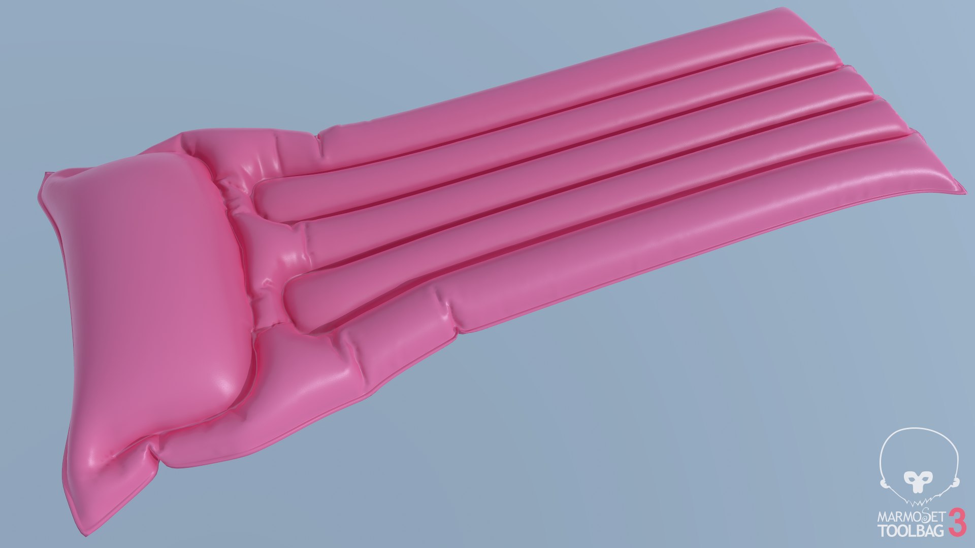 Pink Lilo Inflatable Mattress 3D - TurboSquid 1757077