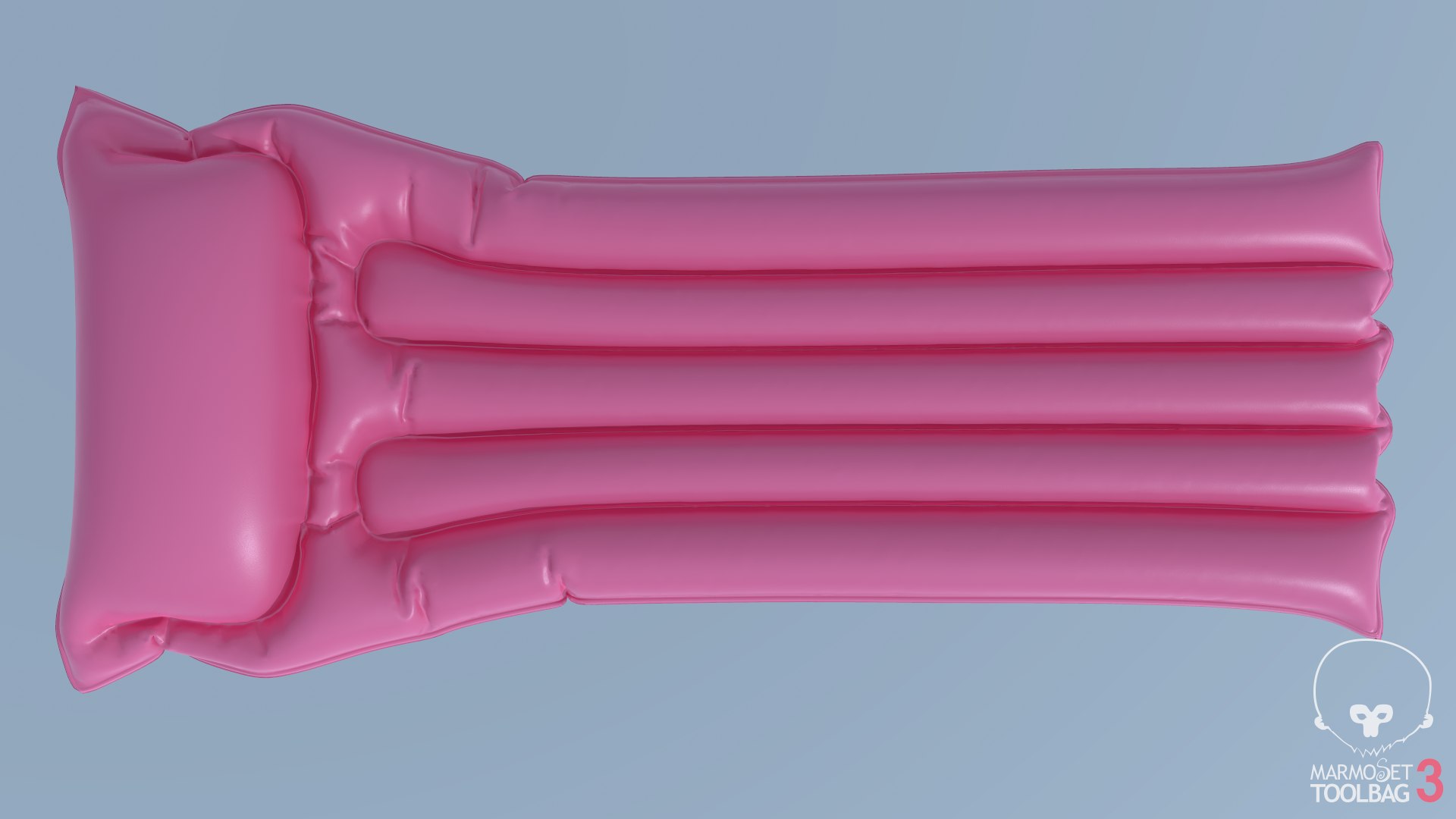 Pink Lilo Inflatable Mattress 3D - TurboSquid 1757077