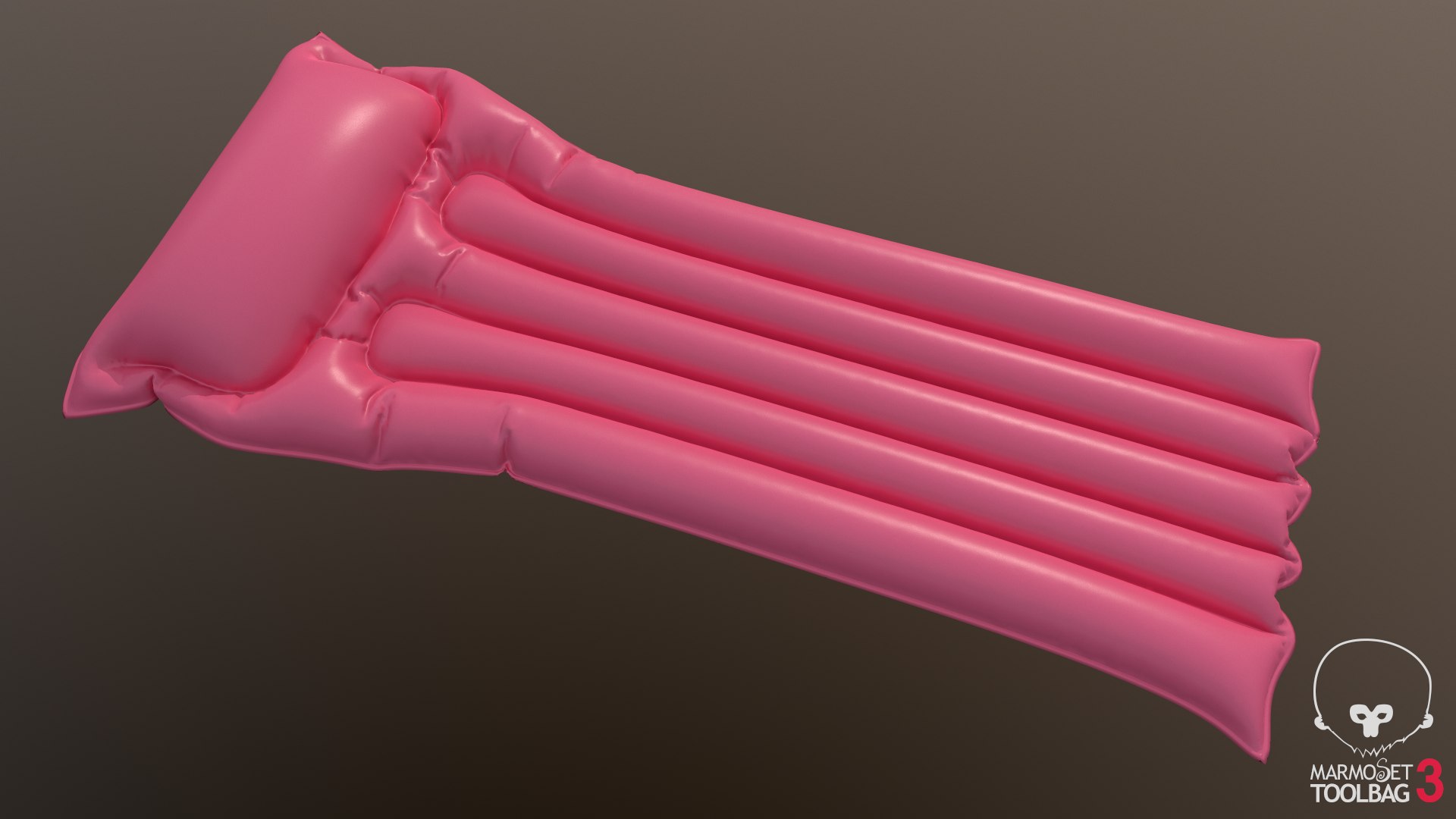 Pink Lilo Inflatable Mattress 3D - TurboSquid 1757077