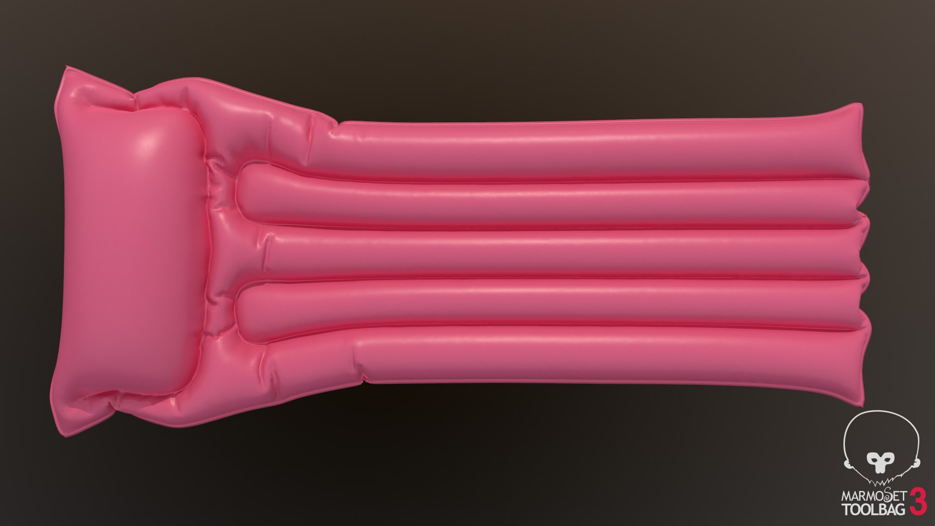 Pink Lilo Inflatable Mattress 3D - TurboSquid 1757077