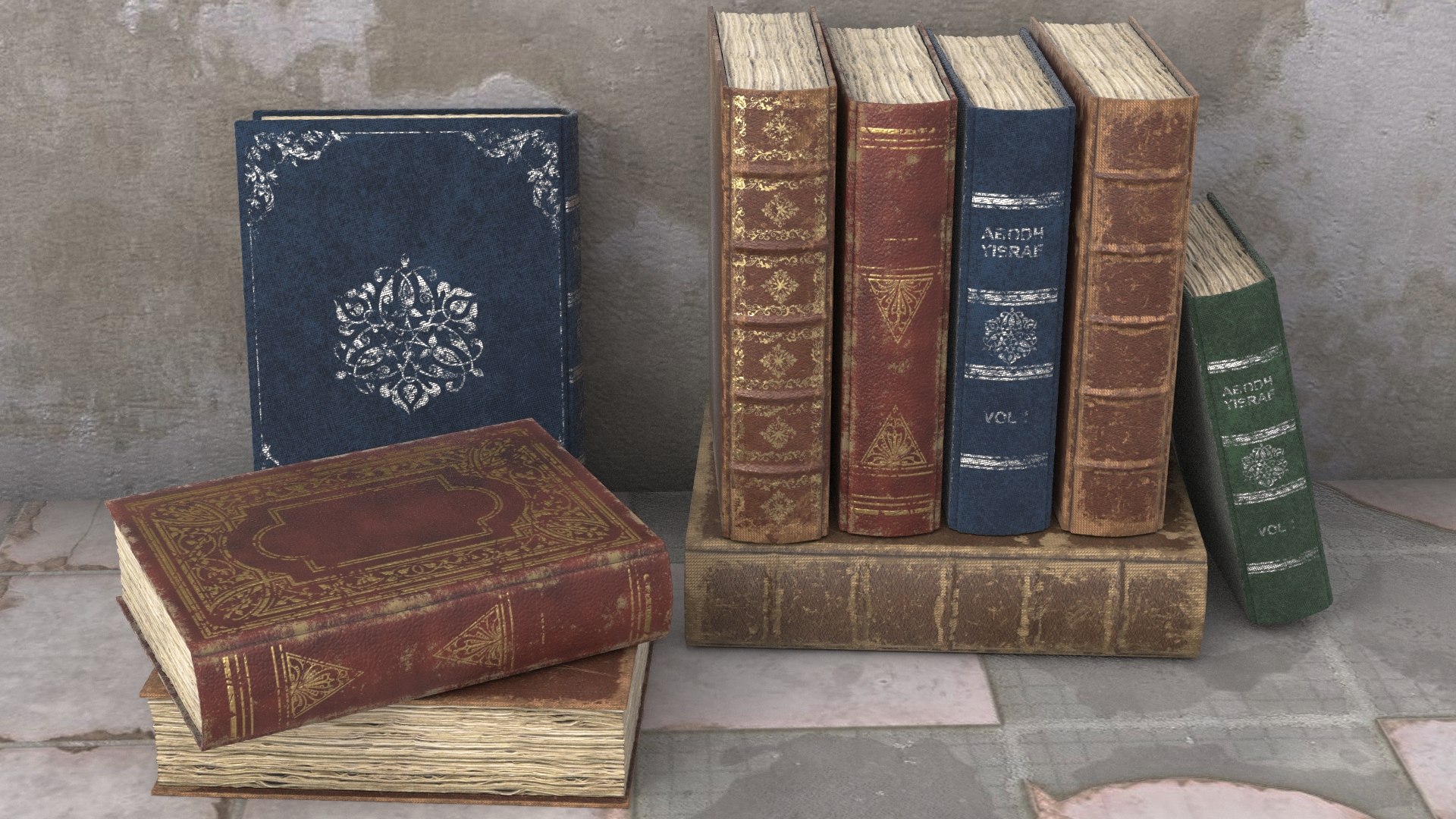 3D Pbr Book Model - TurboSquid 1629190